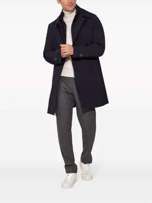 NORWEGIAN WOOL Tech Rainproof Trench Coat