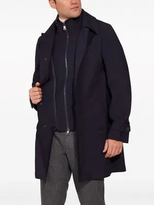 NORWEGIAN WOOL Tech Rainproof Trench Coat