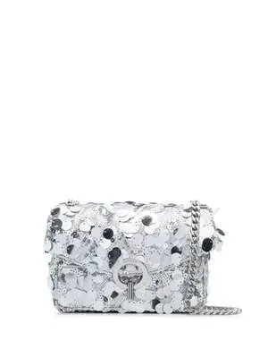 Sandro Sequin-embellished Crossbody Bag