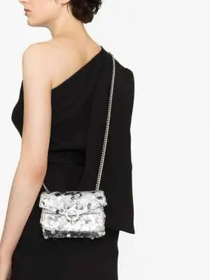 Sandro Sequin-embellished Crossbody Bag