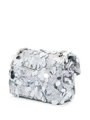 Sandro Sequin-embellished Crossbody Bag