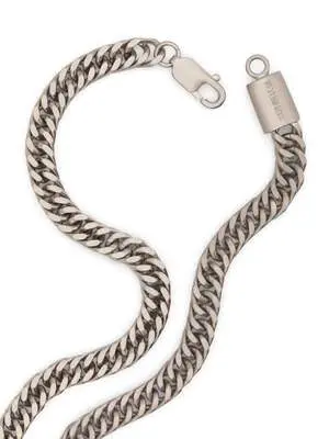 Vetements Gothic Logo-plaque Necklace
