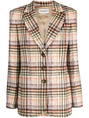 Sonia Rykiel Paris Check-pattern Blazer
