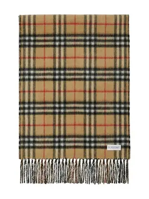 Burberry Nova-check Cashmere Scarf