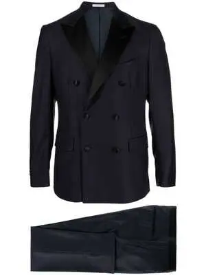Boglioli Peak-lapels Double Breasted Suit