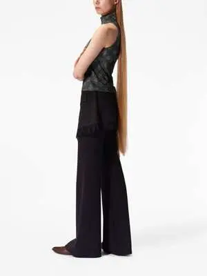 MARGHERITA MACCAPANI Kendra Monogram-jacquard Top