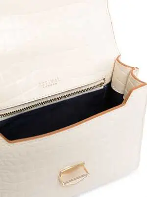 ASPINAL OF LONDON Midi Mayfair Top-handle Bag - Neutrals