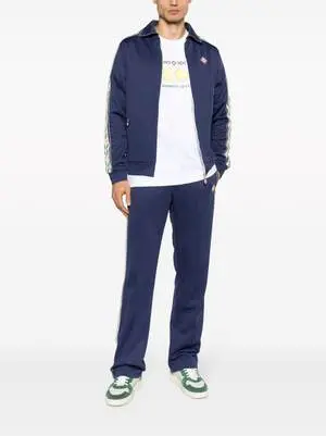 Casablanca Laurel Track Jacket - Blue