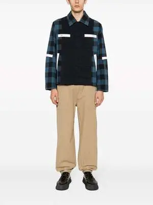 CRAIG GREEN Plaid-pattern Worker Jacket