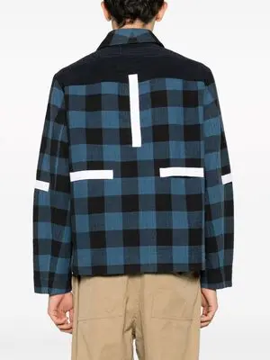 CRAIG GREEN Plaid-pattern Worker Jacket