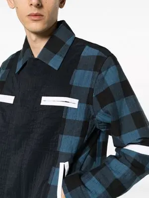 CRAIG GREEN Plaid-pattern Worker Jacket