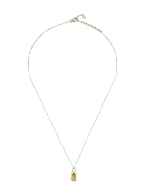 Mateo 14kt Yellow Citrine Pendant Necklace