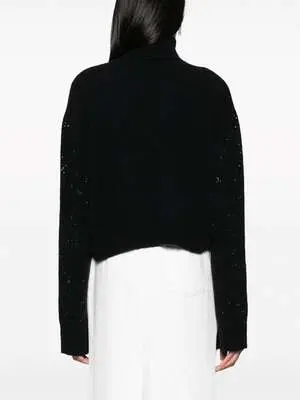 Blumarine Crystal-embellished Knitted Jumper