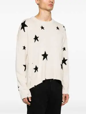 Zadig&Voltaire Star-intarsia Cashmere Jumper - Neutrals