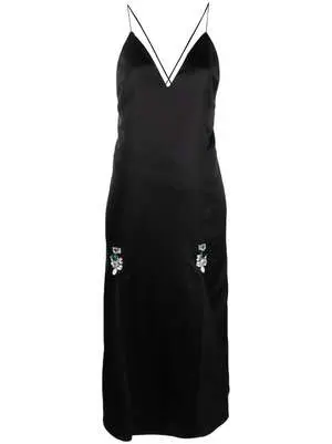 WALES BONNER Crystal-embellished Dress