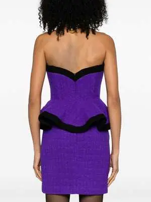 Moschino Button-detail Knitted Corset