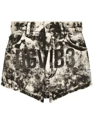 Dolce & Gabbana Logo-print Cotton Shorts