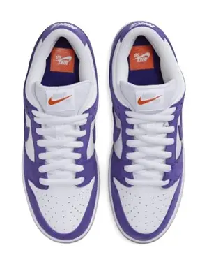 Nike Sb Dunk Low Pro Iso Court Sneakers - Purple
