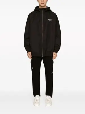 Dolce & Gabbana Hooded Logo Jacket