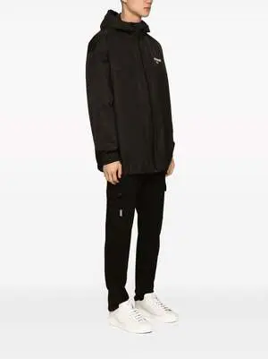 Dolce & Gabbana Hooded Logo Jacket
