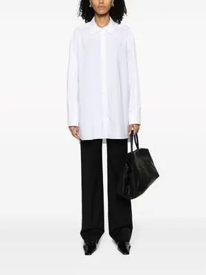 THE ROW Luka Long-sleeve Shirt - White
