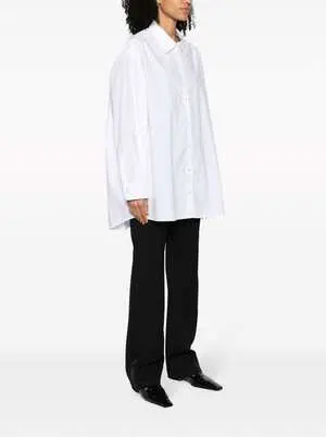 THE ROW Luka Long-sleeve Shirt - White