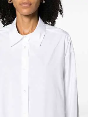 THE ROW Luka Long-sleeve Shirt - White