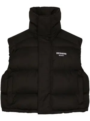 Dolce & Gabbana Logo-embroidered Padded Gilet