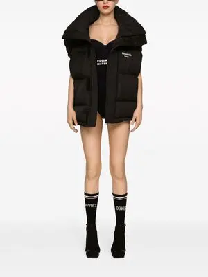 Dolce & Gabbana Logo-embroidered Padded Gilet