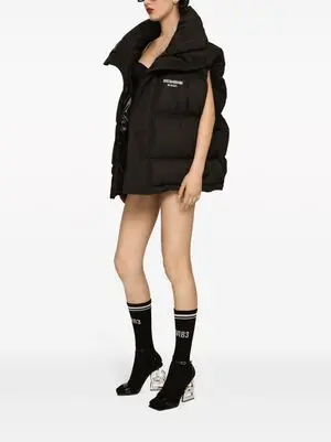 Dolce & Gabbana Logo-embroidered Padded Gilet