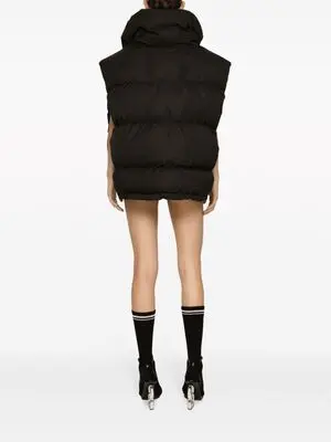 Dolce & Gabbana Logo-embroidered Padded Gilet
