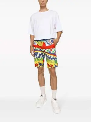 Dolce & Gabbana Carretto-print Shorts - Blue