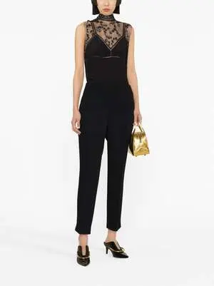 JIL SANDER Tailored Cropped Trousers - Black