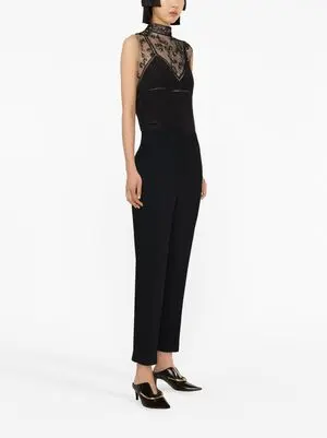 JIL SANDER Tailored Cropped Trousers - Black