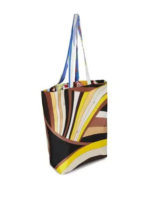 Emilio Pucci Gallery Silk-satin Tote Bag