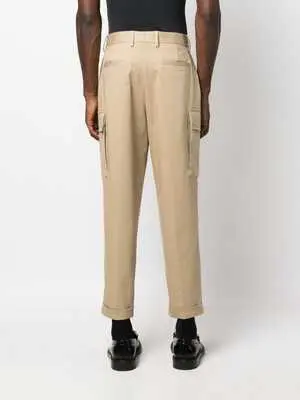 Etro Pegaso-motif Cropped Cargo Trousers