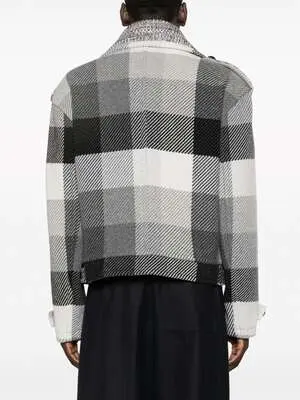 Etro Plaid Wool Blend Jacket