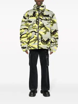 Vetements Camouflage-print Puffer Jacket