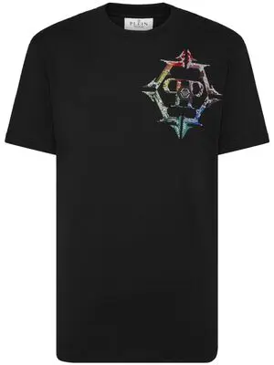 Philipp Plein Logo-patch Cotton T-shirt