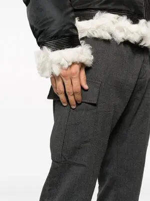 Dsquared2 Mid-rise Tapered-leg Trousers - Grey
