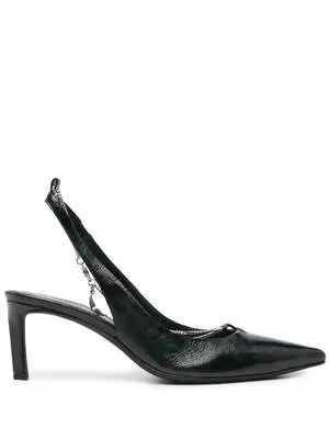 Zadig&Voltaire First Night Court 68mm Leather Pumps