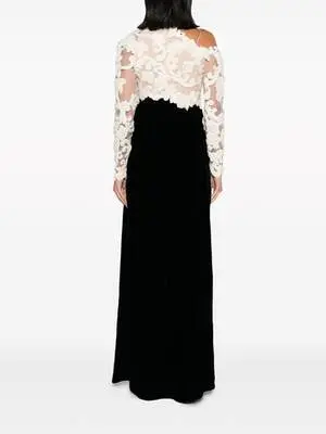 Zimmermann Embroidered Velvet Gown