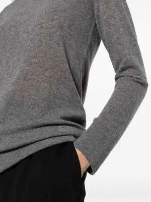 Malo Mélange Effect Crew-neck Jumper