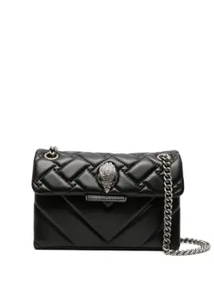 Kurt Geiger Kensington Leather Shoulder Bag - Black