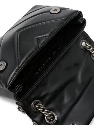 Kurt Geiger Kensington Leather Shoulder Bag - Black