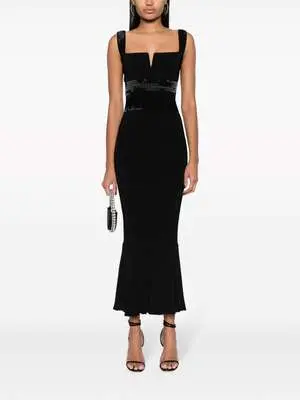 Galvan Orion Crystal-embellished Dress
