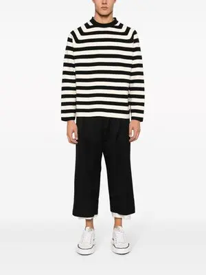 Sunnei Striped Cotton Sweatshirt