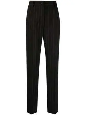 Dolce & Gabbana Stripe-pattern Tapered Trousers