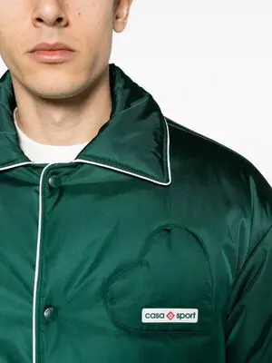 Casablanca Logo-patch Padded Jacket