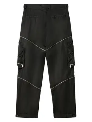 Off-White Zip Cargo Pants - Black